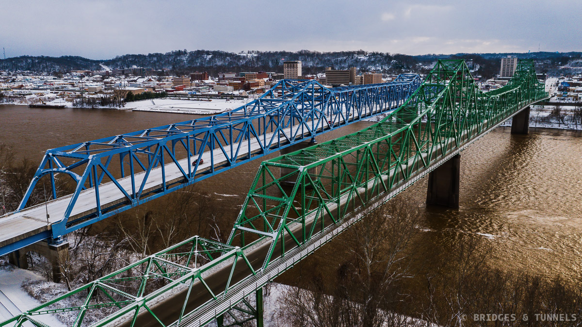 Ben Williamson Memorial Bridge and Simeon Willis Bridge - Bridges and ...