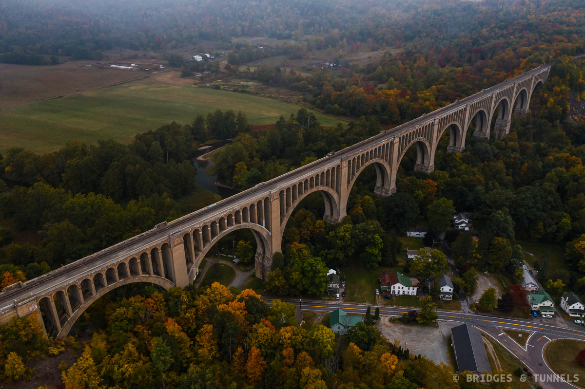 Tunkhannock Viaduct - Bridges and Tunnels