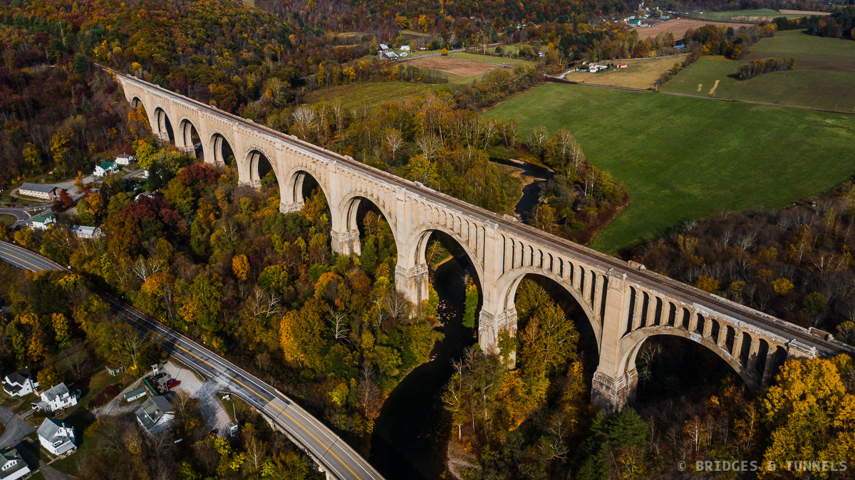 Tunkhannock Viaduct - Bridges and Tunnels