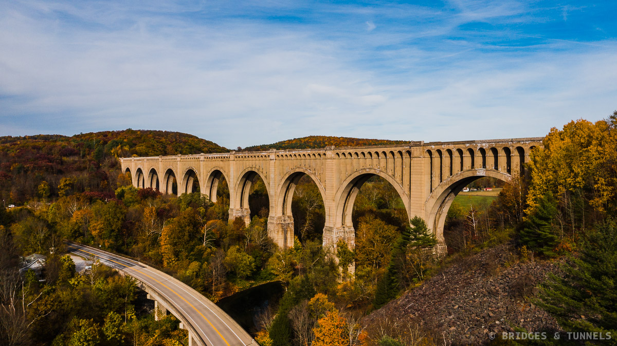 Tunkhannock Viaduct - Bridges and Tunnels