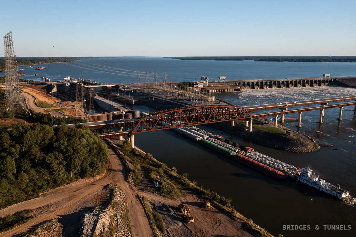 Kentucky Dam Railroad Bridge - Bridges and Tunnels