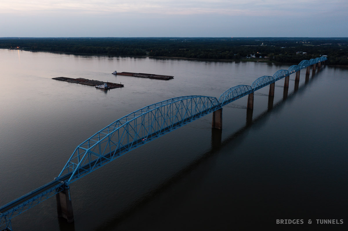 Brookport-Paducah Bridge - Bridges and Tunnels