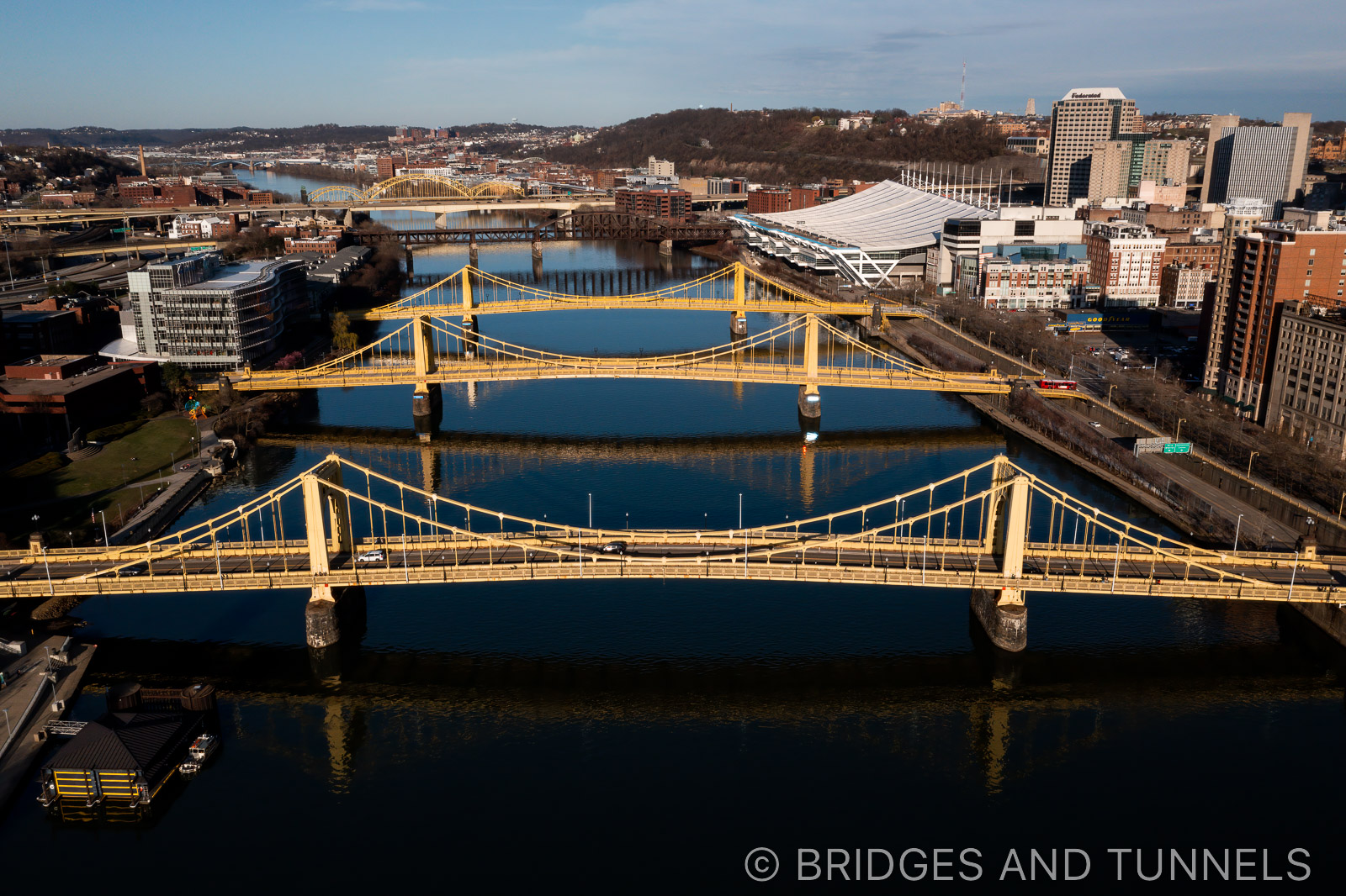 Three Sisters Bridges - Bridges and Tunnels