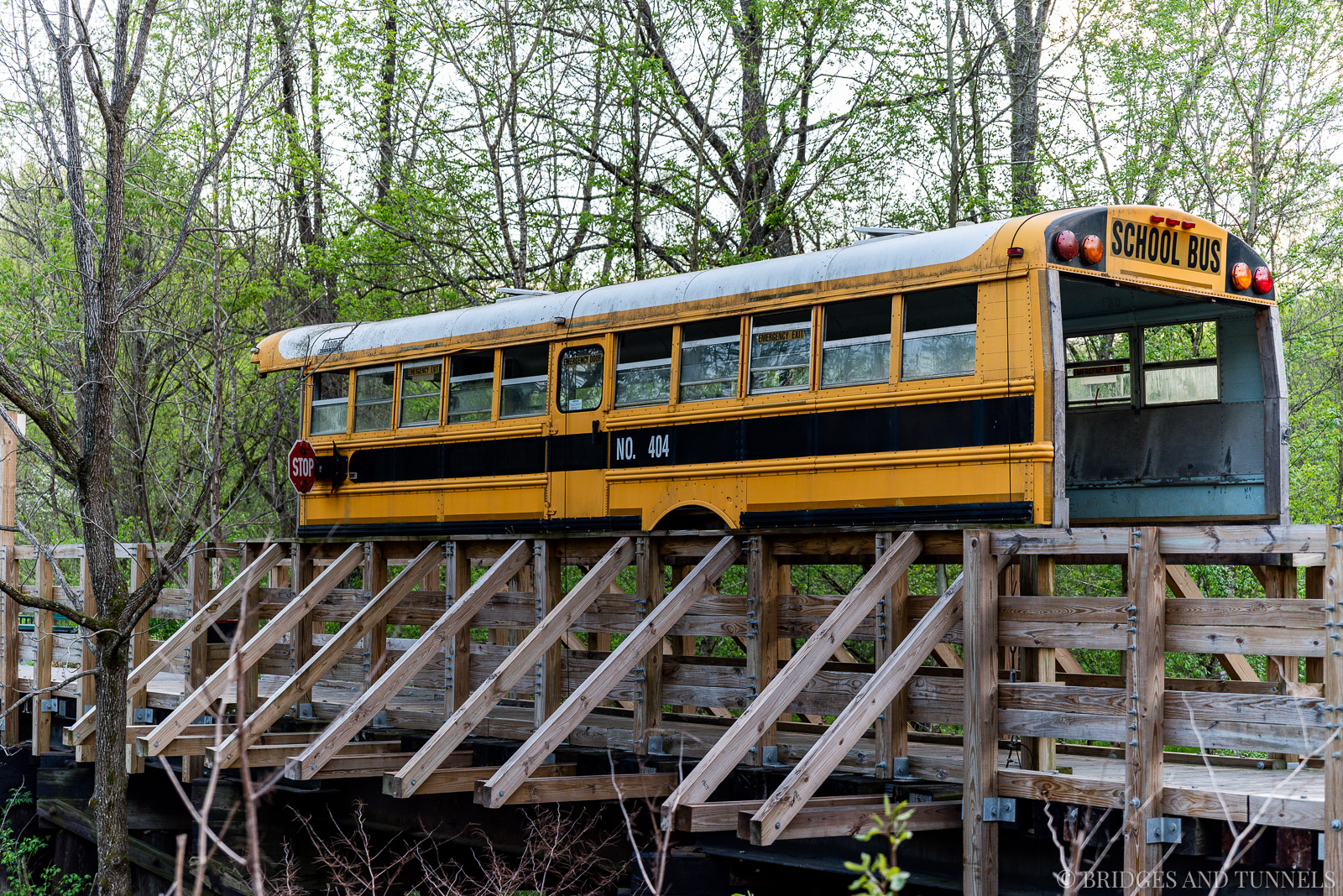 Caney Creek “School Bus” Bridge - Bridges and Tunnels