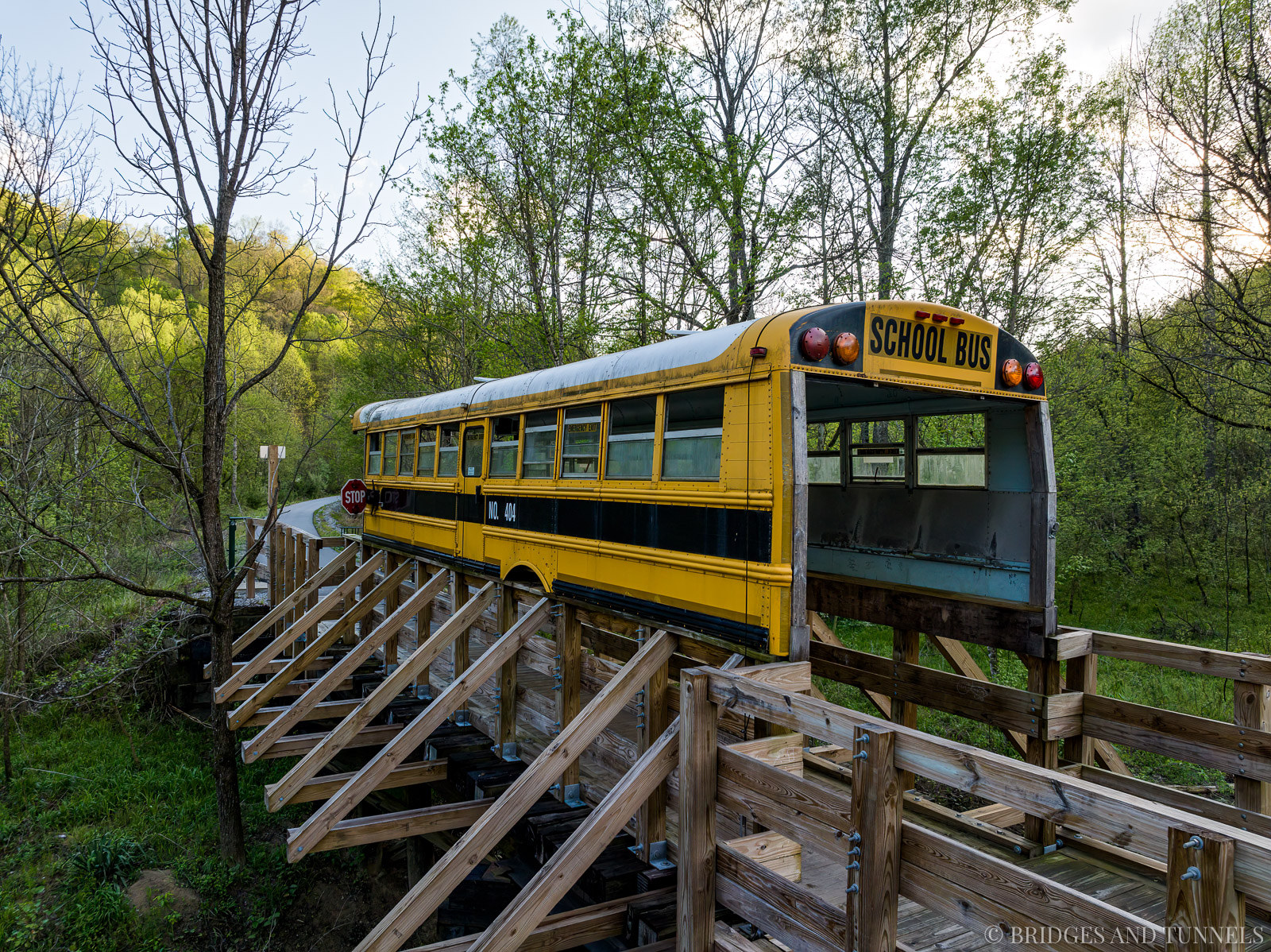 Caney Creek “School Bus” Bridge - Bridges and Tunnels