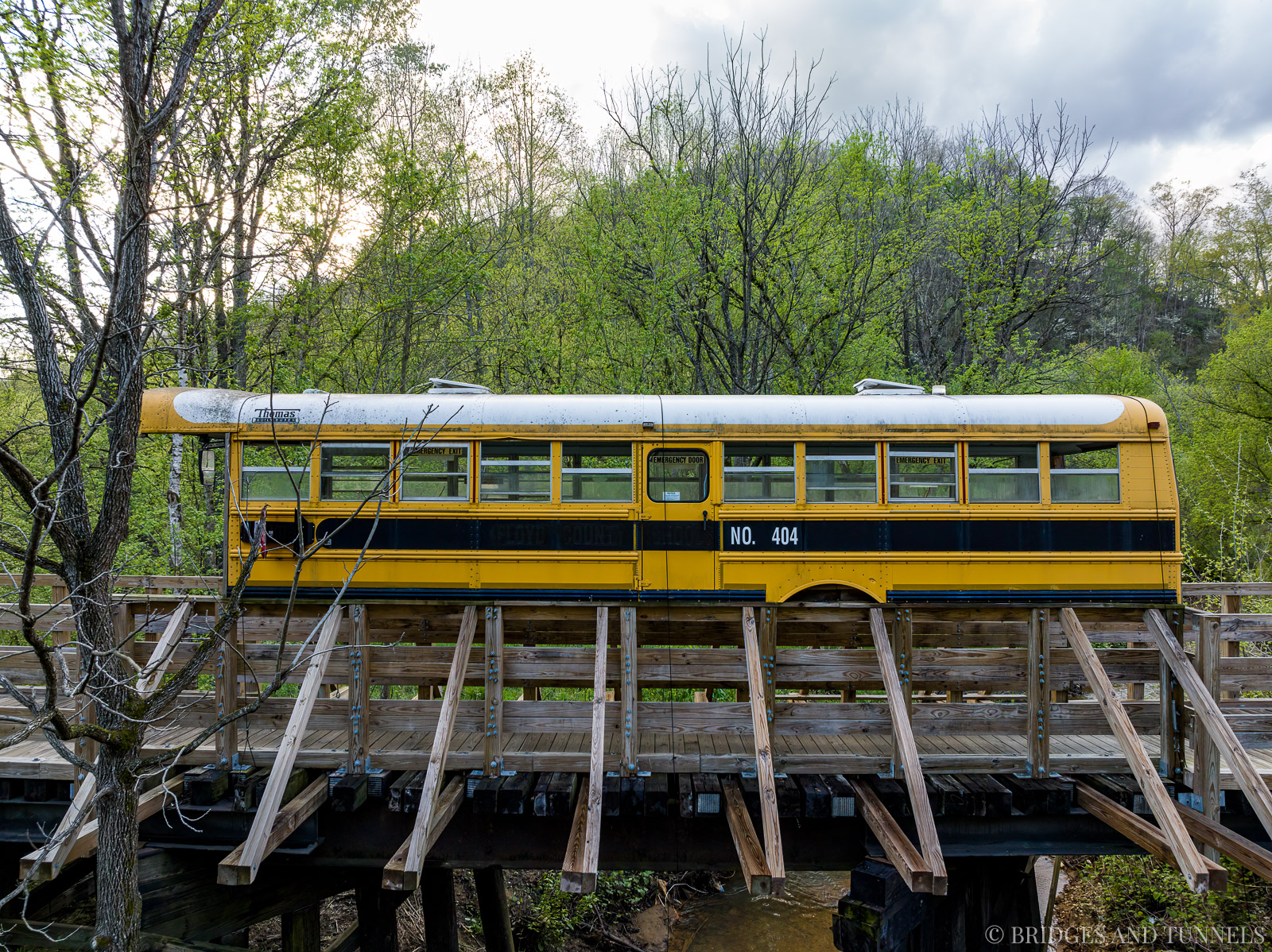 Caney Creek “School Bus” Bridge - Bridges and Tunnels