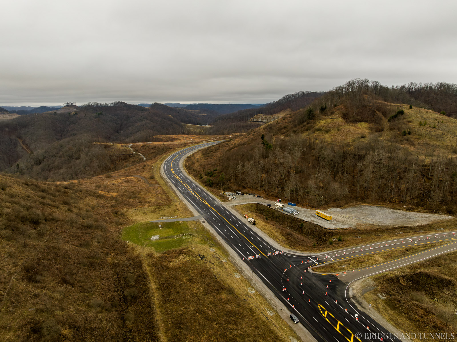 US Route 460 (Corridor Q)/US Route 121 (Coalfields Expressway) at VA ...