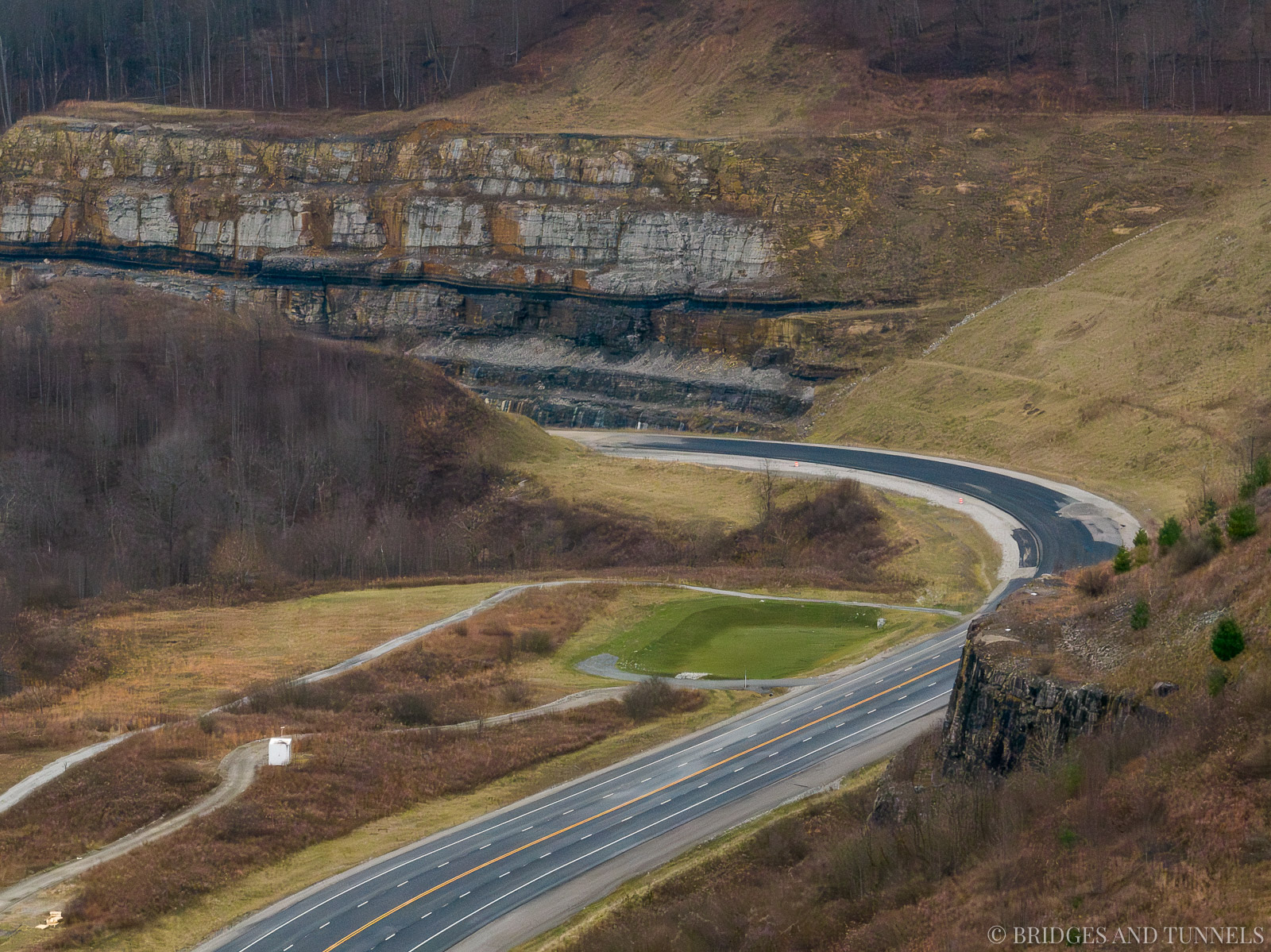 US Route 460 (Corridor Q)/US Route 121 (Coalfields Expressway) east of ...