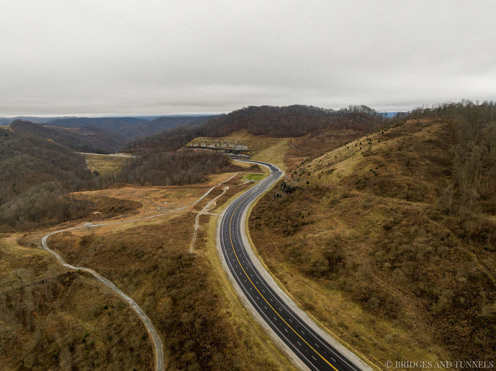 US Route 460 (Corridor Q)/US Route 121 (Coalfields Expressway) east of ...
