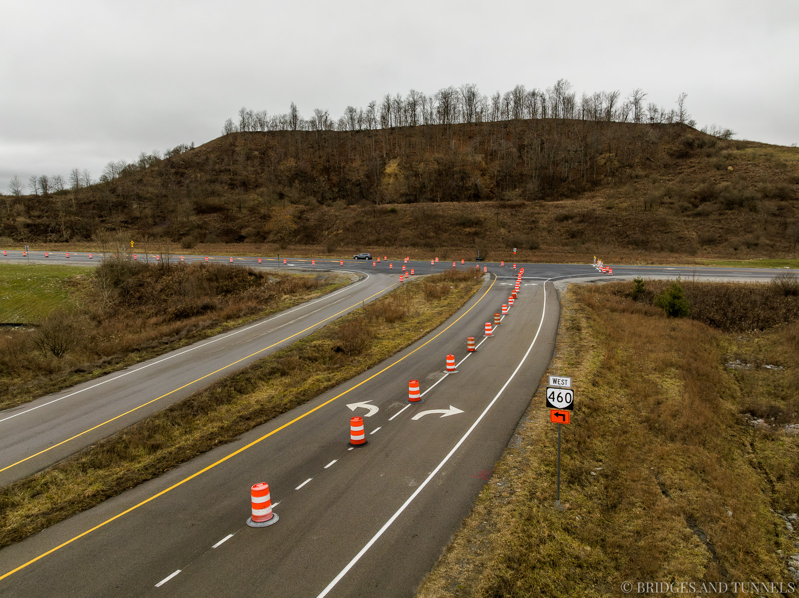 US Route 460 (Corridor Q)/US Route 121 (Coalfields Expressway) at VA ...