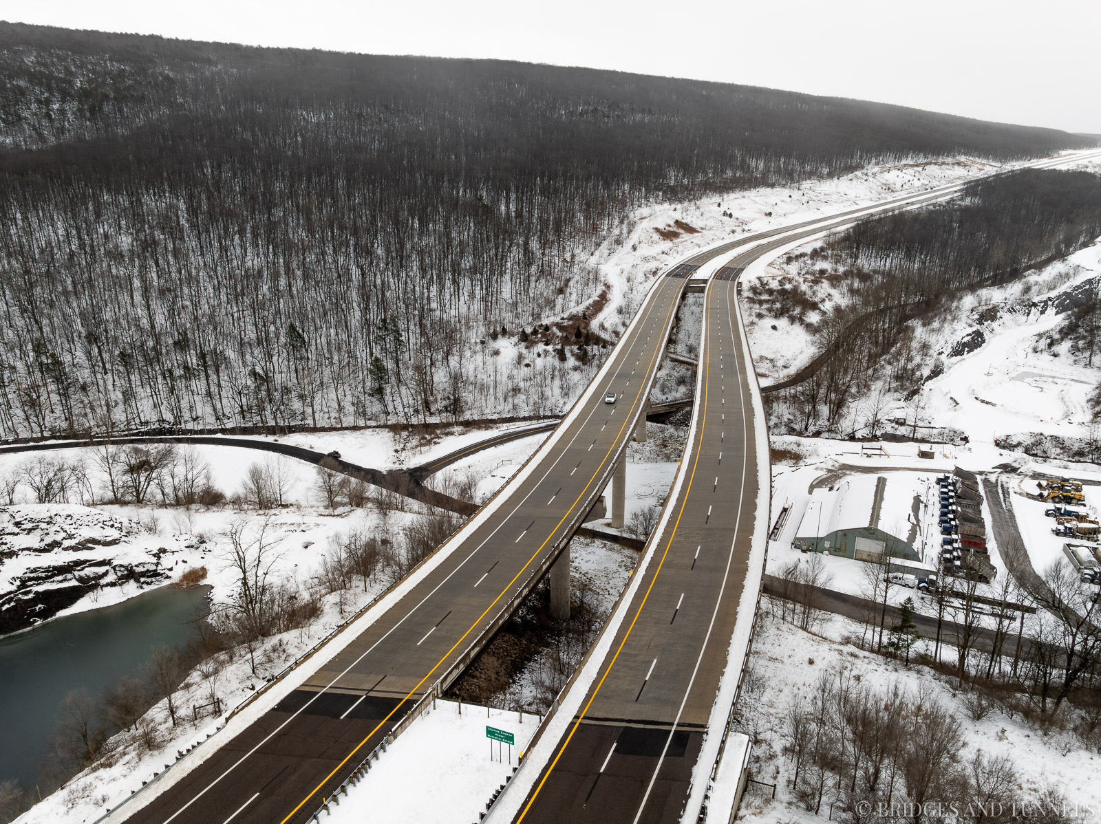 N. Patterson Creek at Greenland Gap Bridge – Jan. 2024 - Bridges and ...