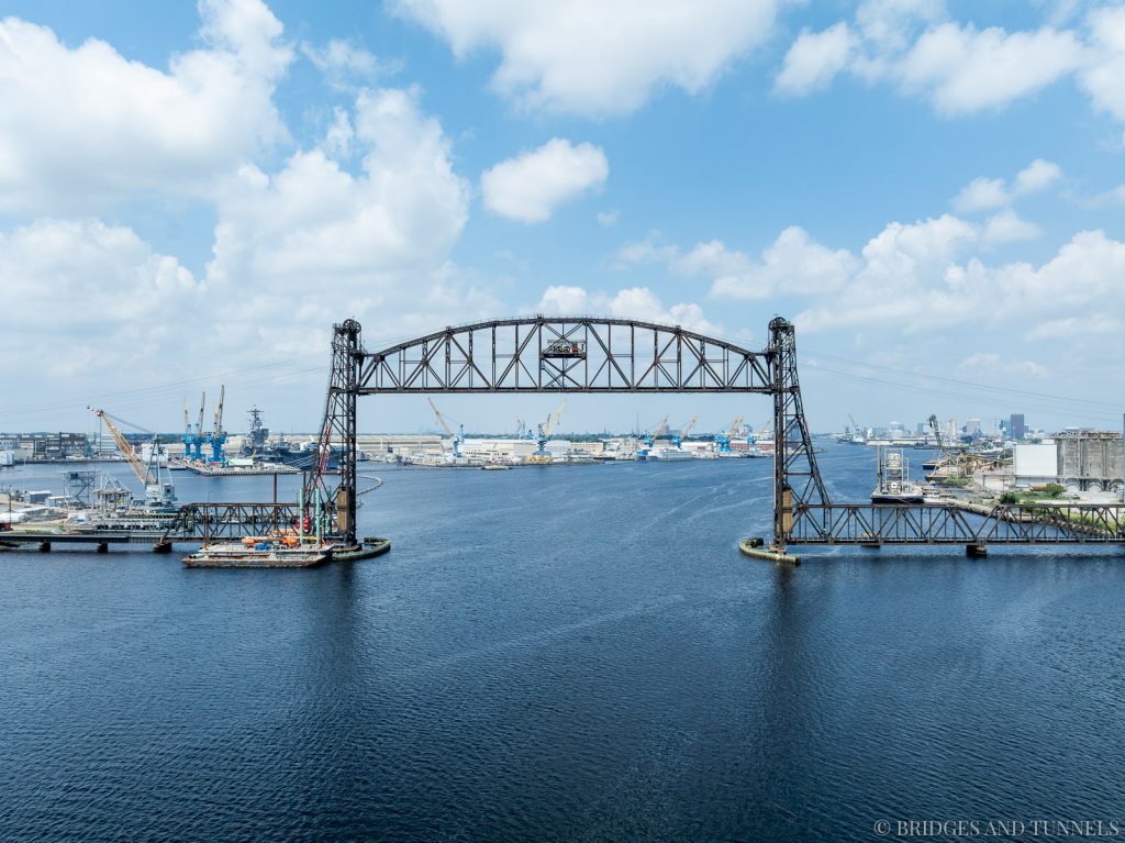 Elizabeth River Lift Bridge (Norfolk & Portsmouth Belt Line Railroad ...